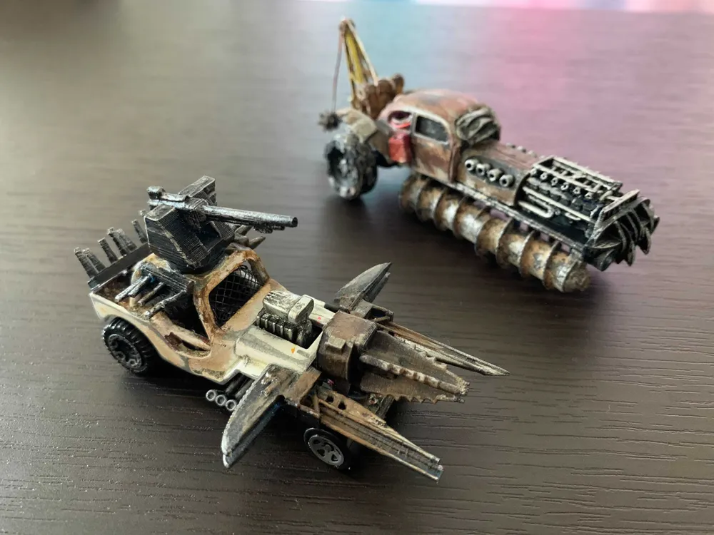 Gaslands X Crossout Weapons and Armour by UnitSix - MakerWorld