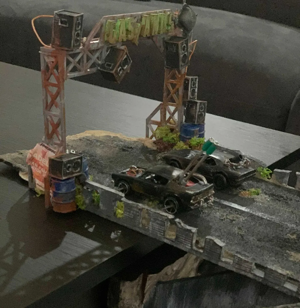 Gaslands starting bridge overhang by UnitSix - MakerWorld