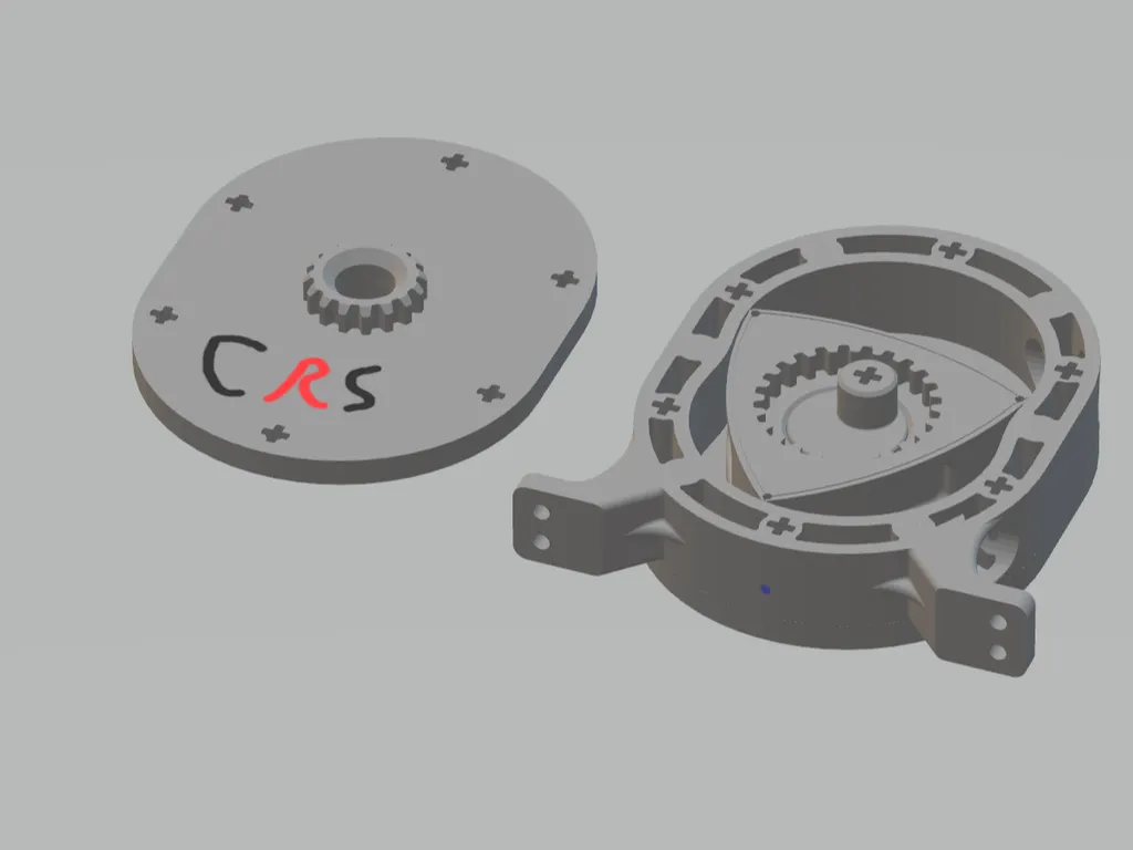 crs engines vacuum powered rotary engine Remixed by bowensgarage ...