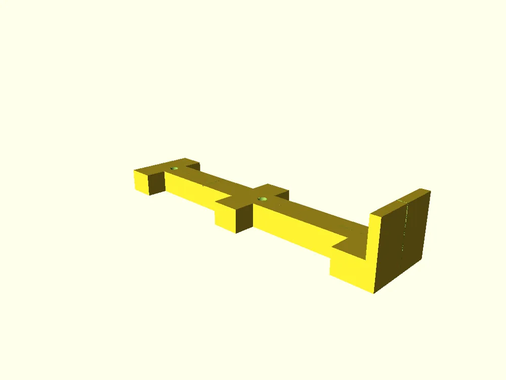 Customizable Cabinet Pull Jig Type 3 (Metric) by kingmokex86 - MakerWorld