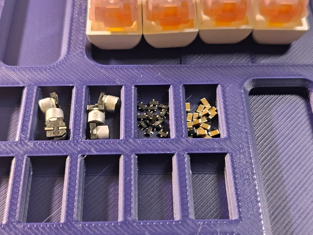 Electronic components part tray by Magmabow - MakerWorld
