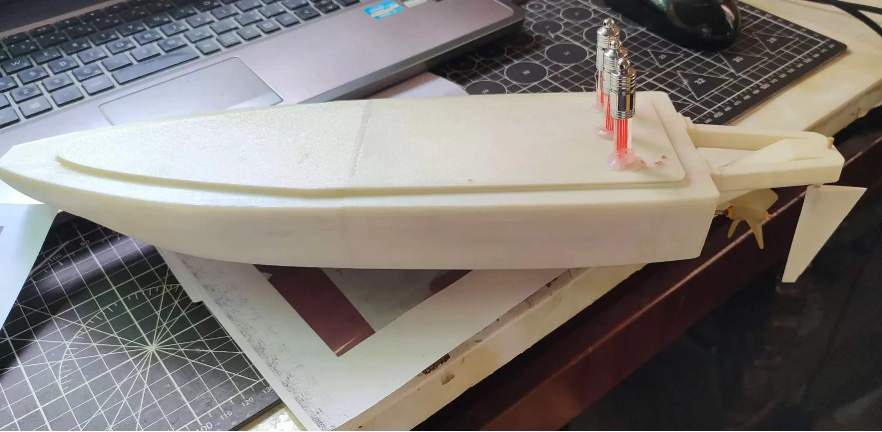 Speedboat Remote Control Hull by user_3510565145 - MakerWorld