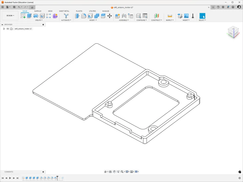Yet another Arduino UNO holder by Georg MakerWorld: Download Free 3D Models