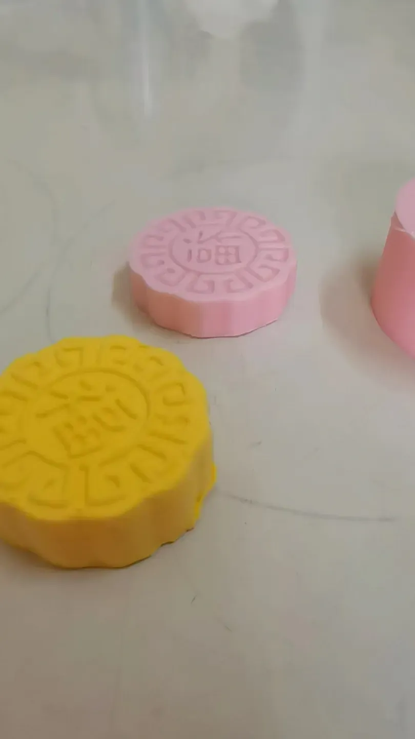 Mooncake molds, hand-pressed model stamps by HaiBoWen - MakerWorld