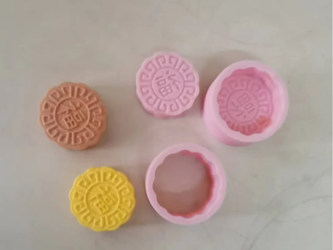 Mooncake molds, hand-pressed model stamps by HaiBoWen - MakerWorld