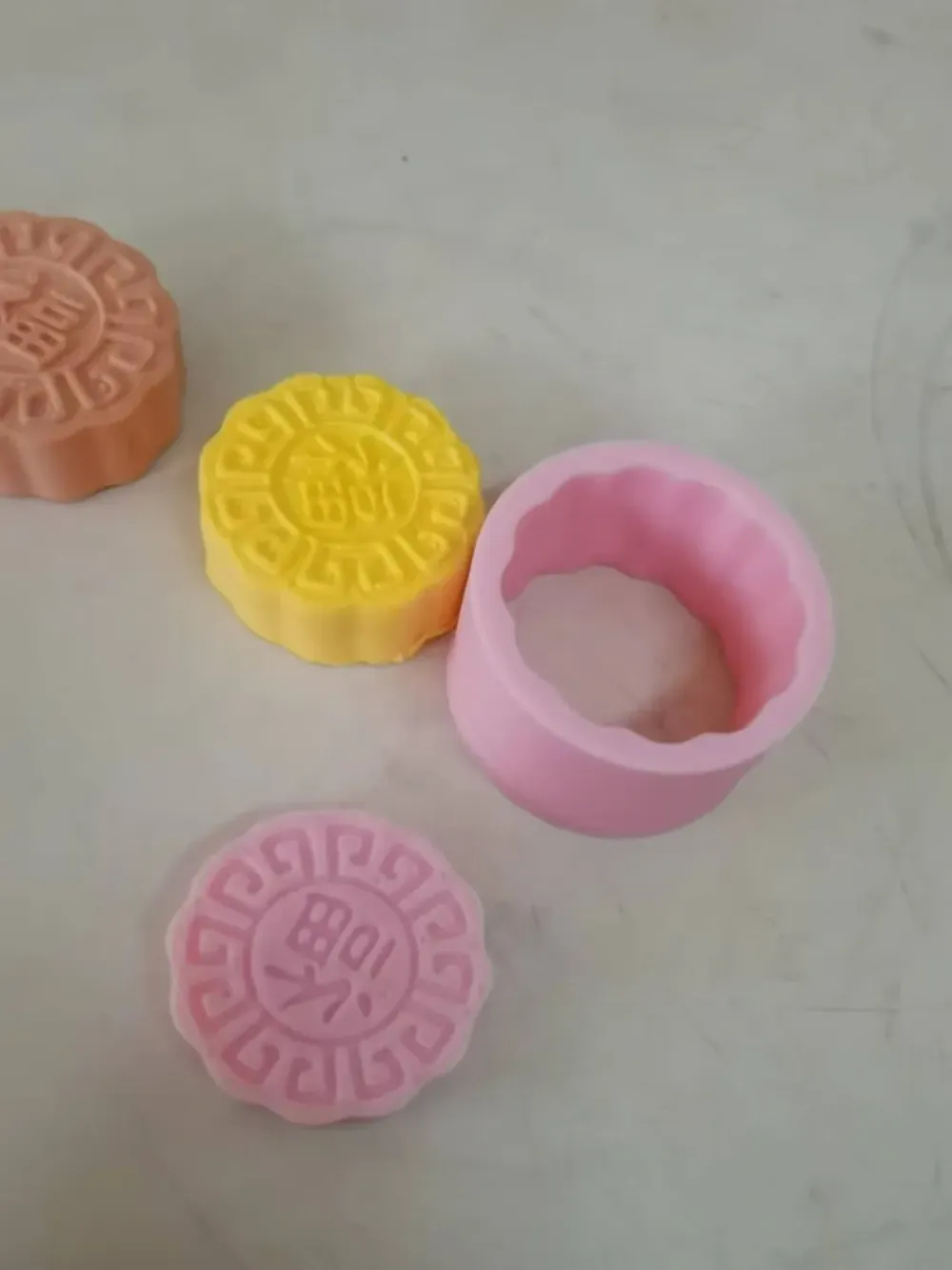 Mooncake molds, hand-pressed model stamps by HaiBoWen - MakerWorld