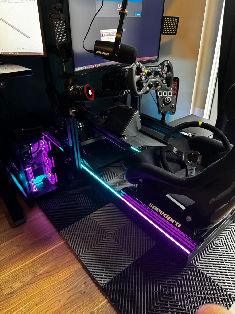 Aluprofil Cover for Led Stripe - SimRig - Profile by 3D Druck Lagune ...