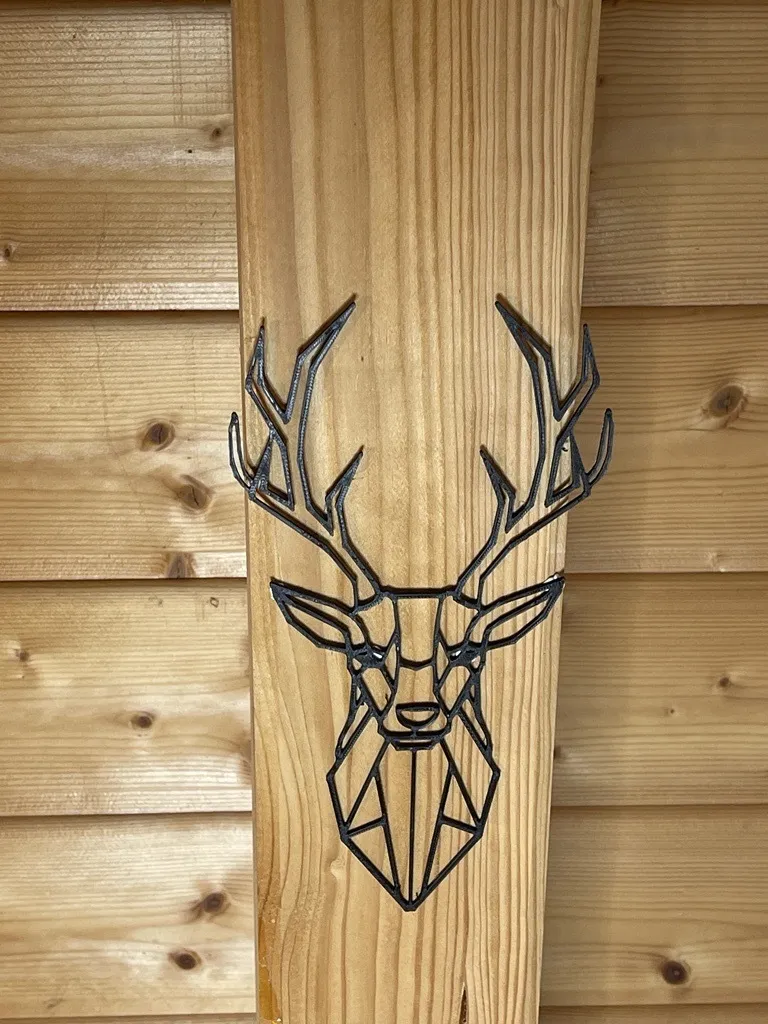 Low Poly deer / Hirsch - Free 3D Print Model - MakerWorld