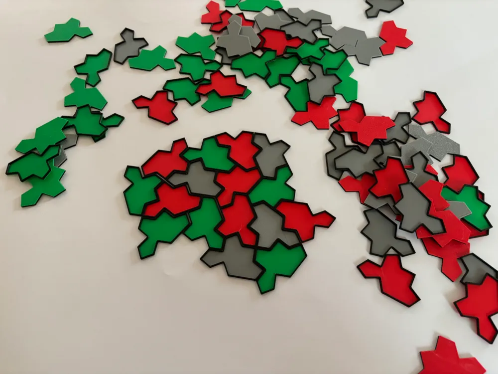 Einstein Aperiodic Tiling tiles (Spectre) by dmopalmer MakerWorld ...