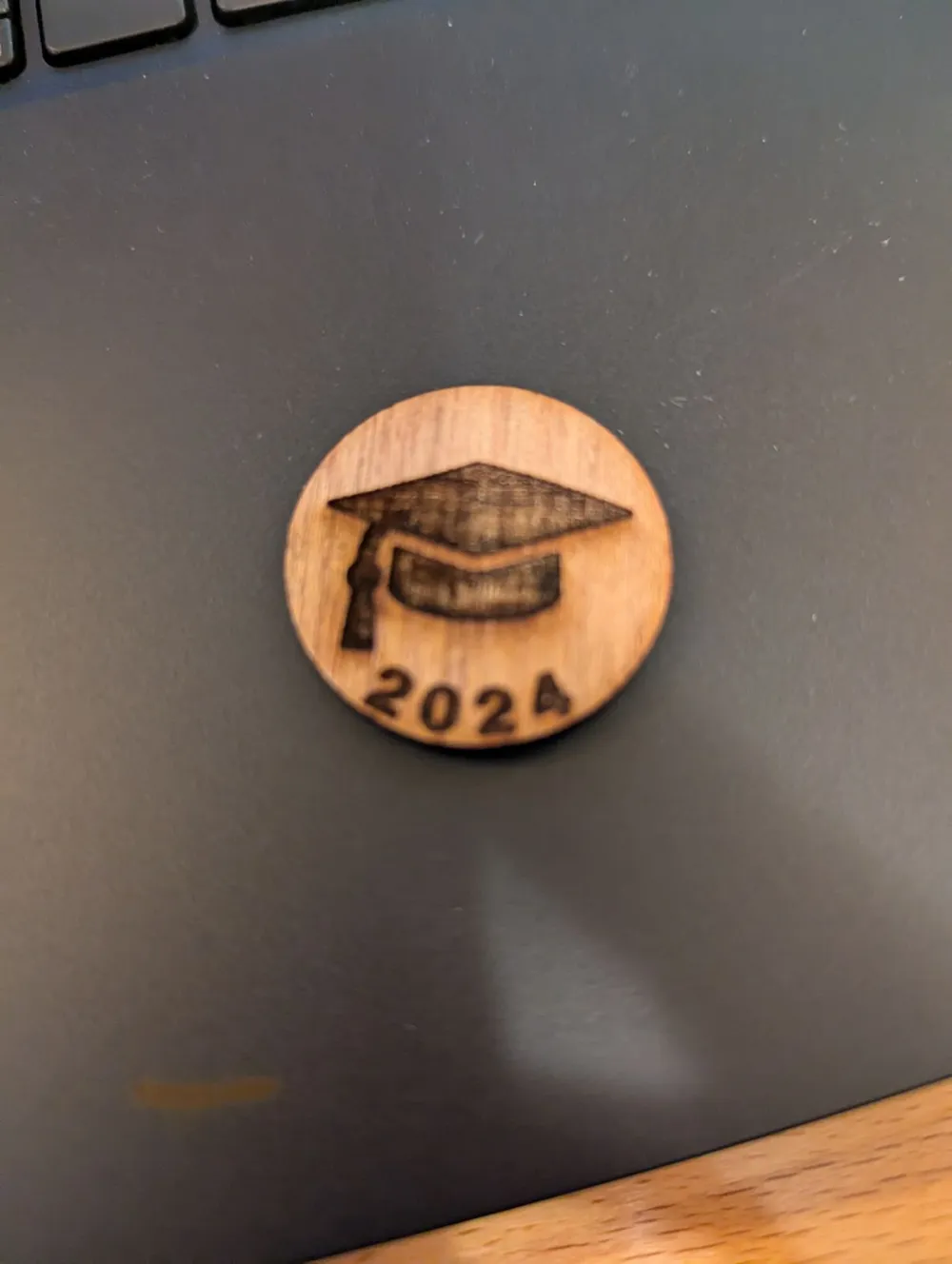 2024 Graduation Cap Token by aellingsonMakerWorld: Download Free 3D Models