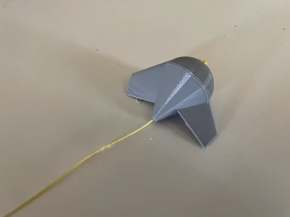 spin and glow fishing lure - Free 3D Print Model - MakerWorld