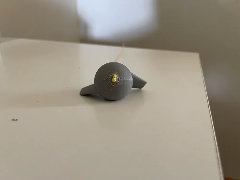 spin and glow fishing lure - Free 3D Print Model - MakerWorld