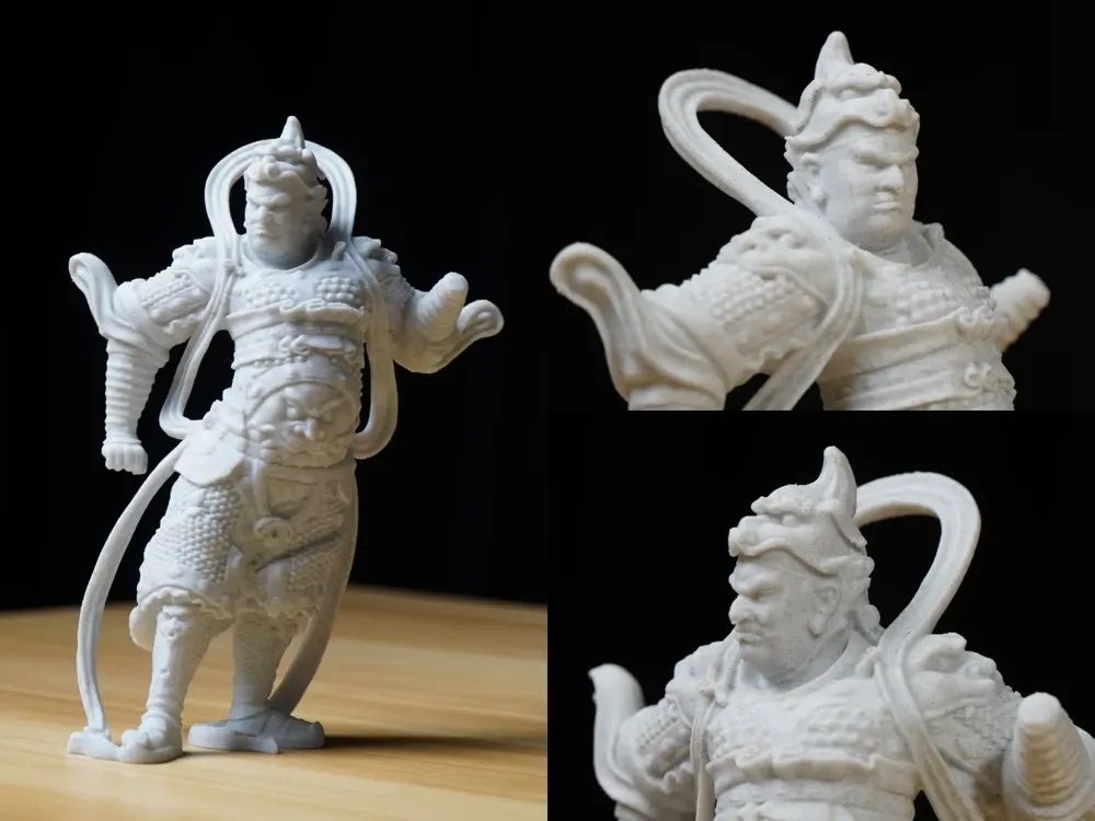 Shuanglin Temple Weituo Statue, Weituo, Black Myth Wukong Scene ...