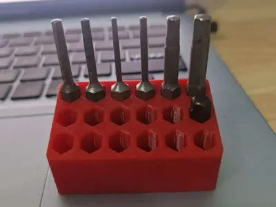 6.35mm批头收纳 来自 Project-FDMMakerWorld：免费下载 3D 模型