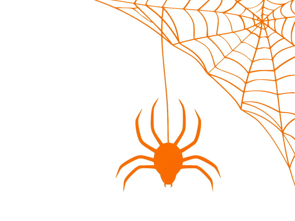 Corner spider net halloween by John Connor - MakerWorld