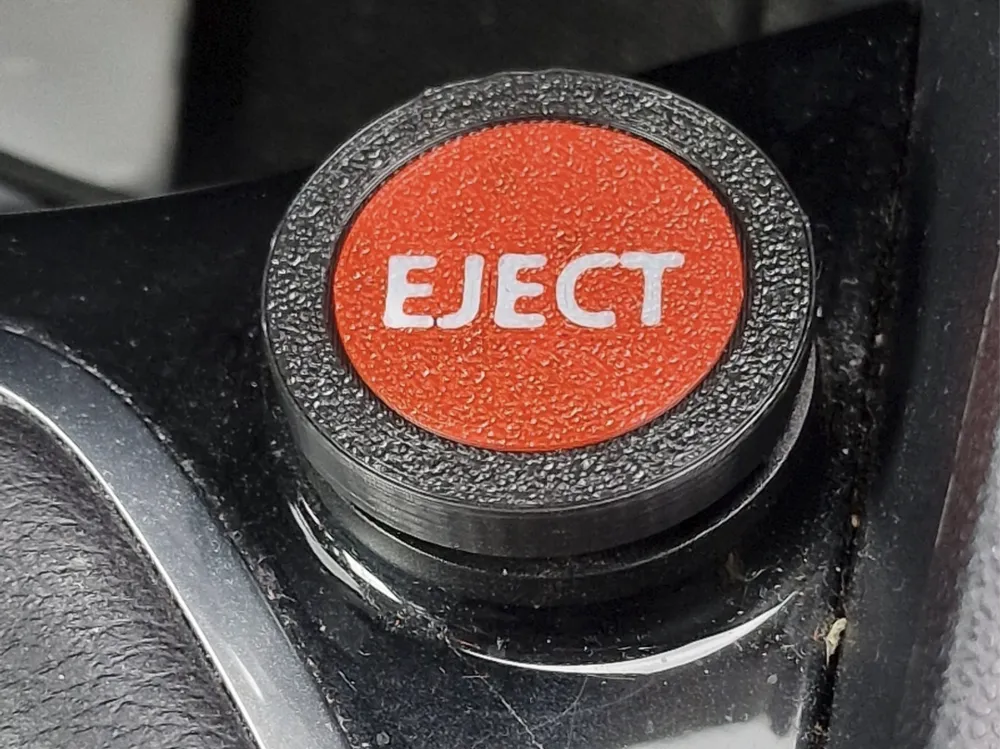 12 Volt Cigarette Car Plug Cover Eject Button by L3xy - MakerWorld