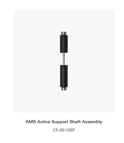 AMS drive front roller rubber replacement by design element - MakerWorld