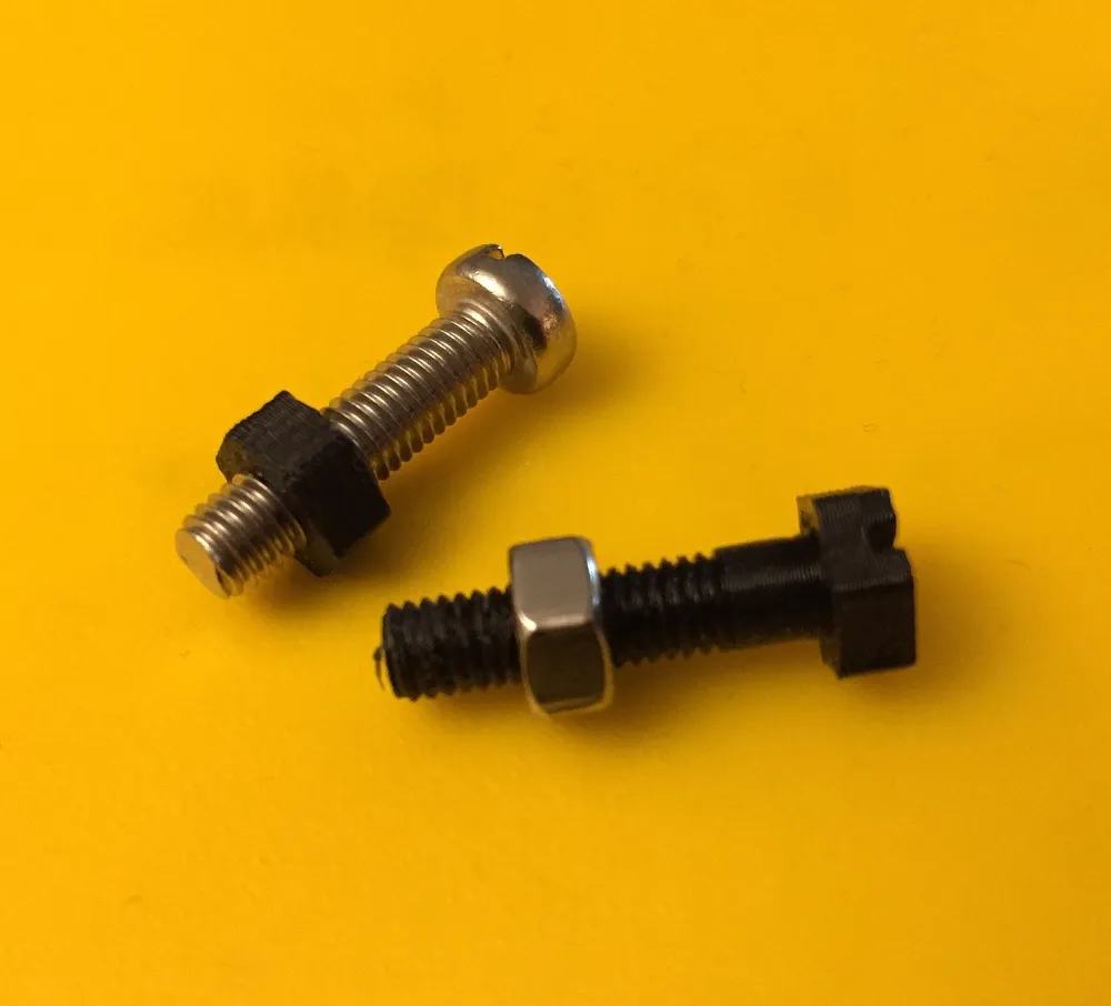 m12 bolt and nut by Shiny Salamence - MakerWorld