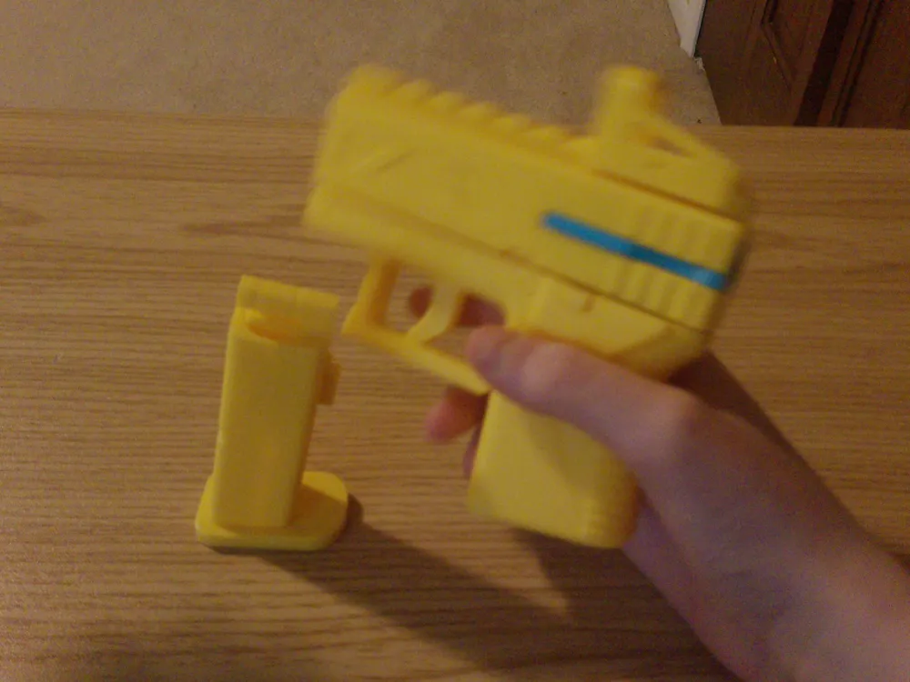 ccf c43 disc gun with a slide release - Free 3D Print Model - MakerWorld