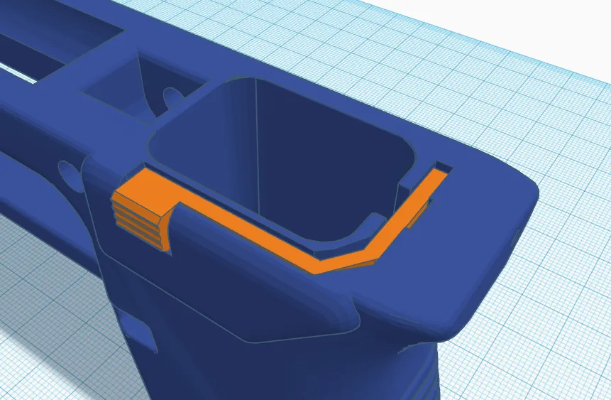 ccf c43 disc gun with a slide release - Free 3D Print Model - MakerWorld