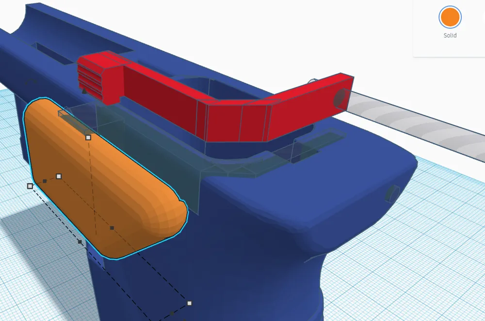 ccf c43 disc gun with a slide release - Free 3D Print Model - MakerWorld
