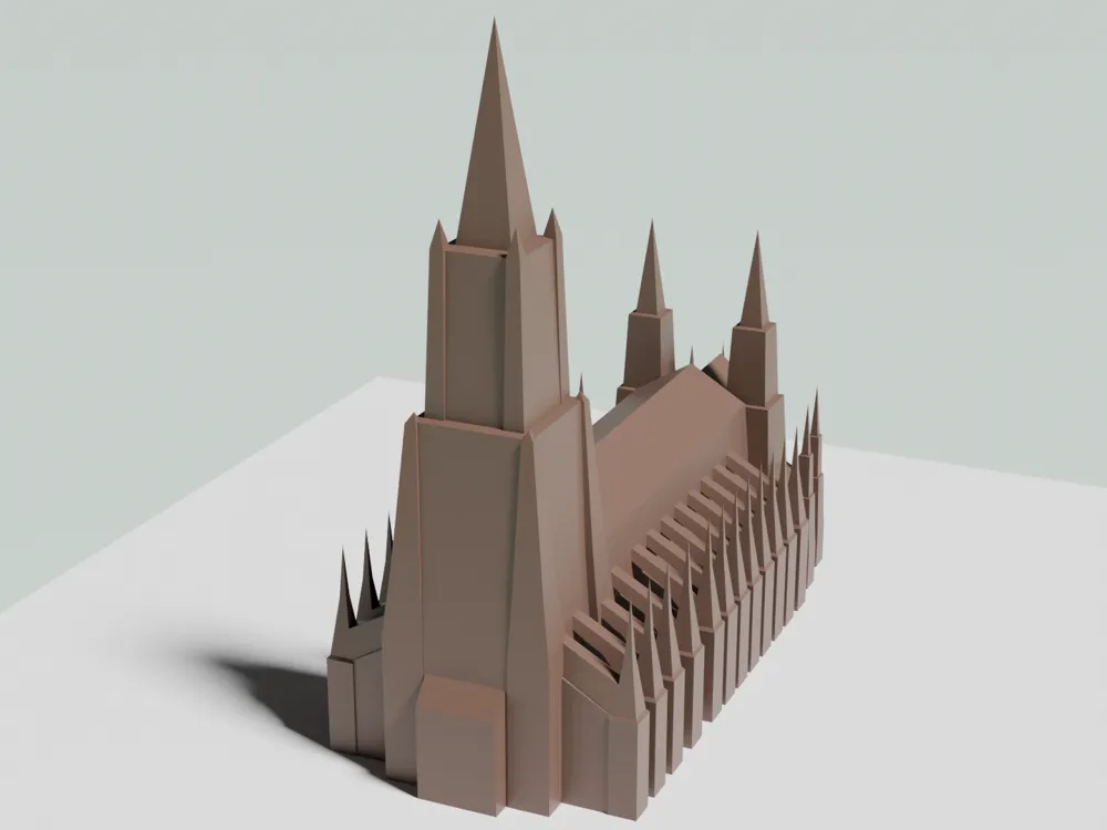Ulm Minster - Free 3D Print Model - MakerWorld