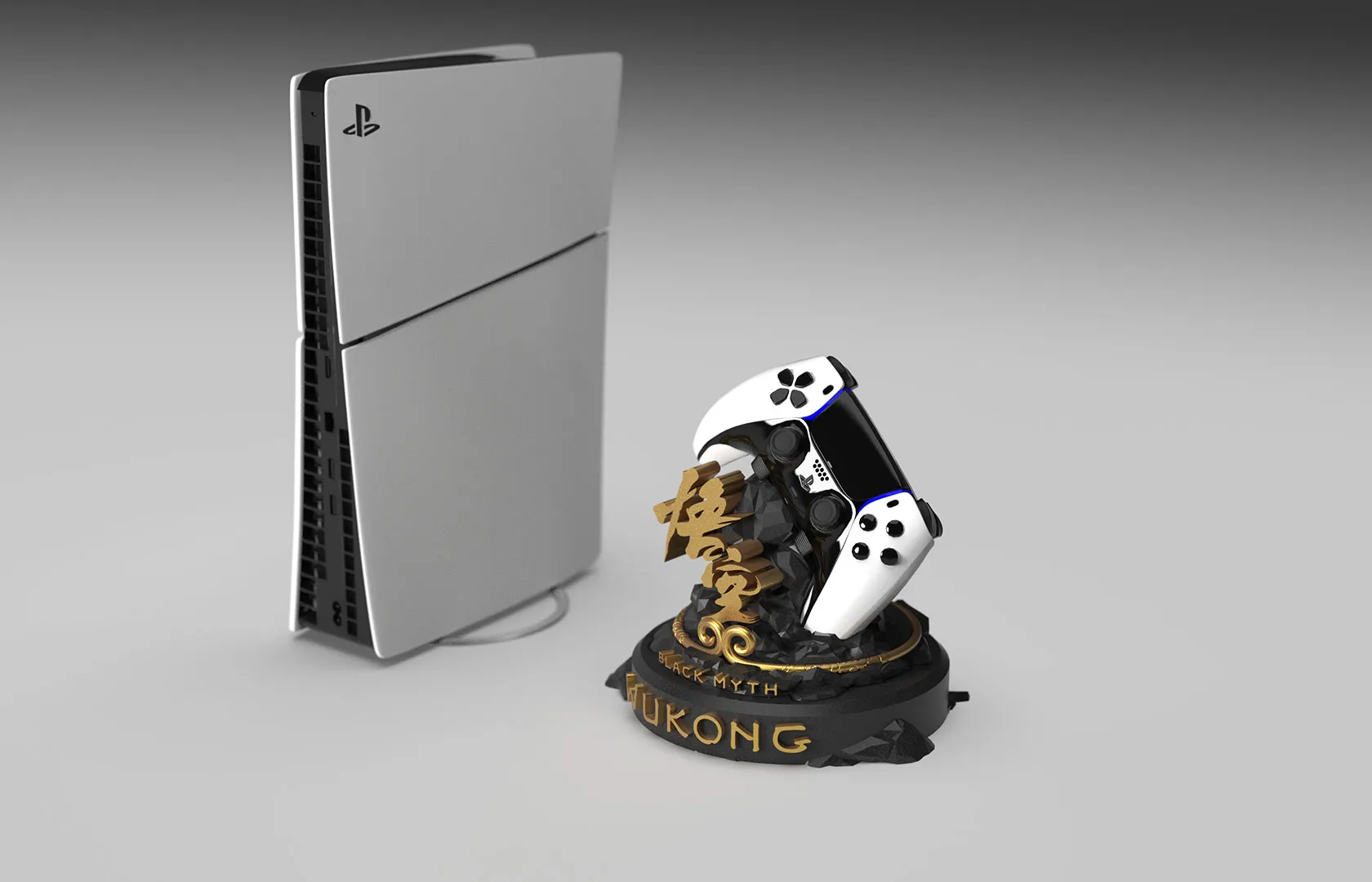 Black Myth Wukong - PS5 DualSense Controller Base by canmaxfire ...