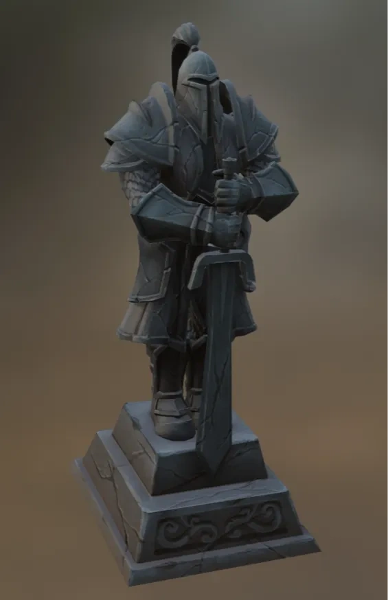 Warcraft Statue Desk Decoration by 锡城筱凯 MakerWorld: Download Free 3D Models