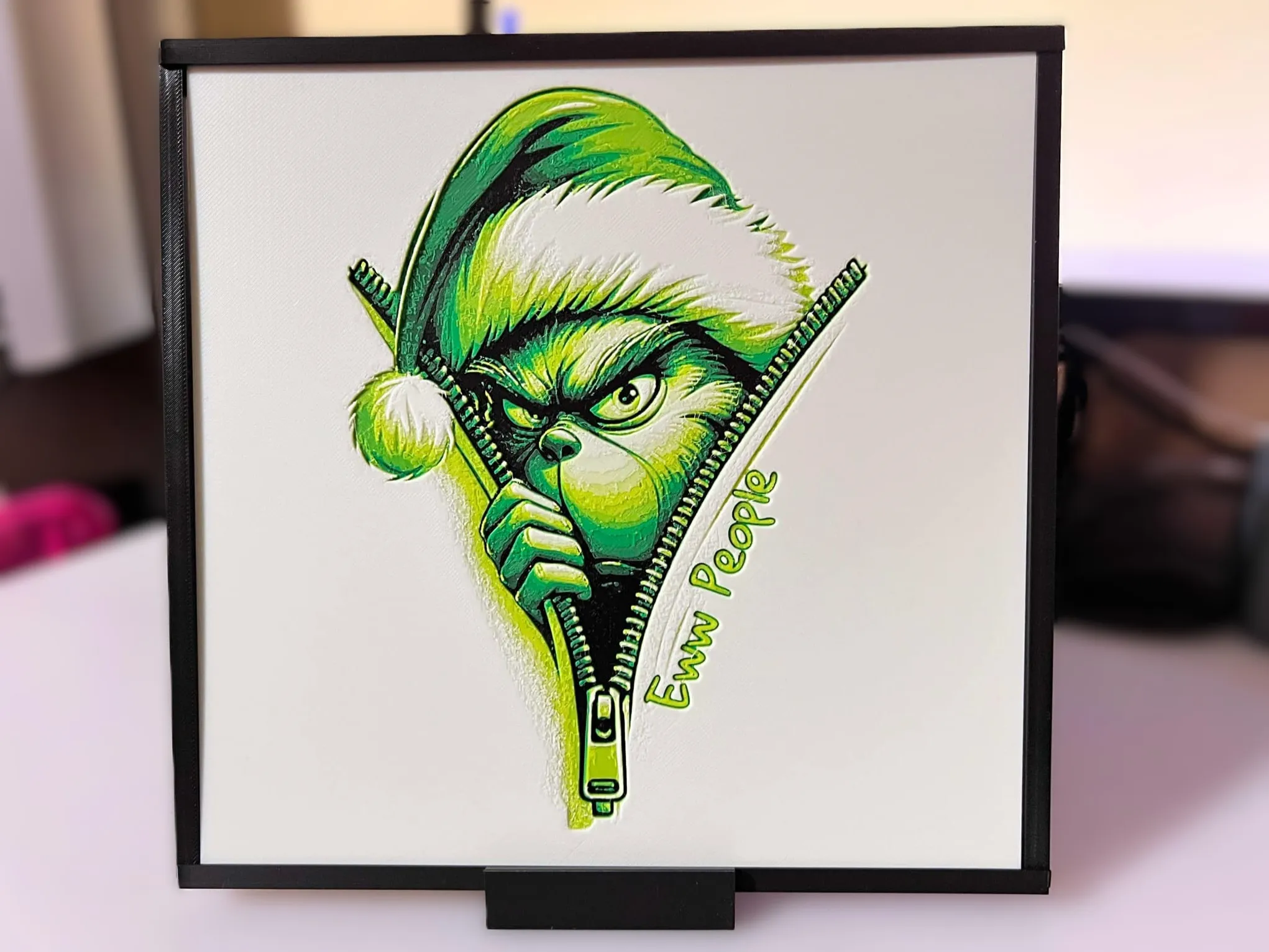 Totoro Starry Night Vincent van Gogh by 3djd MakerWorld: Download Free 3D Models