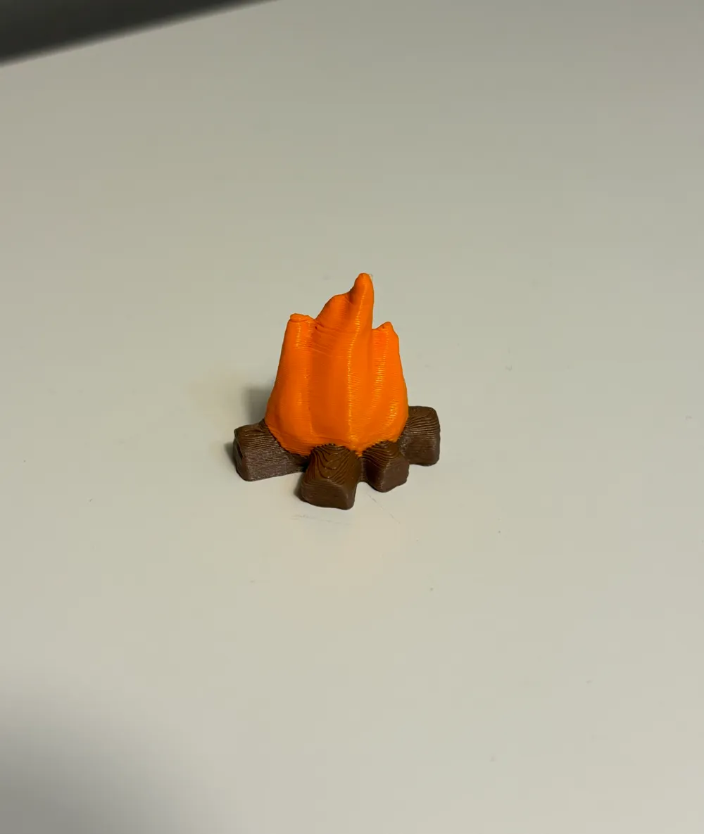 Campfire/Fireplace miniature 12th scale dollhouse - Free 3D Print Model ...