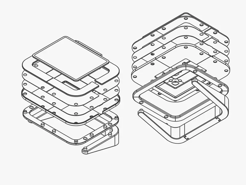 iPad Pro drawing frame and stand: THE FRAME - Free 3D Print Model ...
