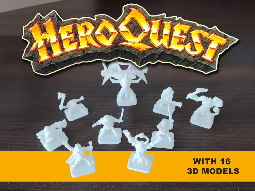 HEROQUEST - Master Collection Action Figures by Arganoff - MakerWorld