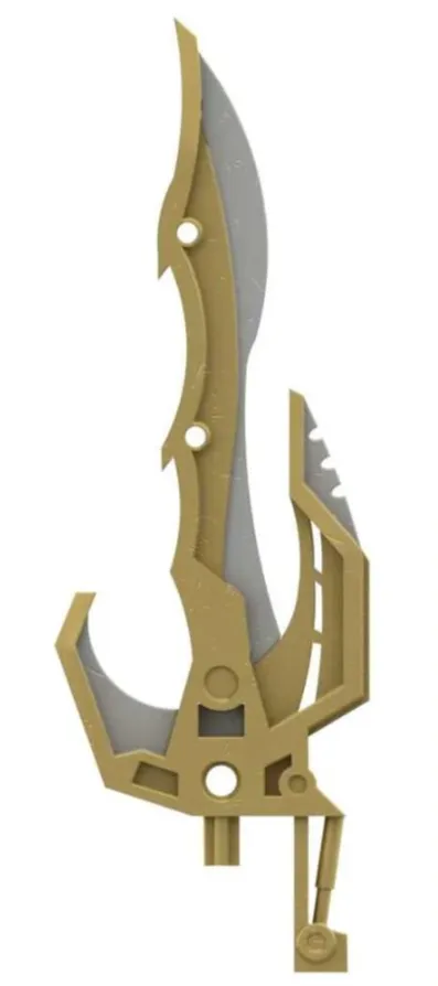 Bionicle Ackar's Sword (Movie version) by Scmdex - MakerWorld