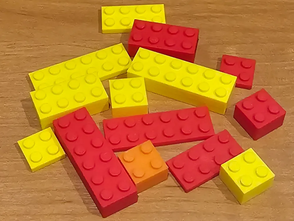 Building blocks, construction bricks like LE GO by Emashi - MakerWorld