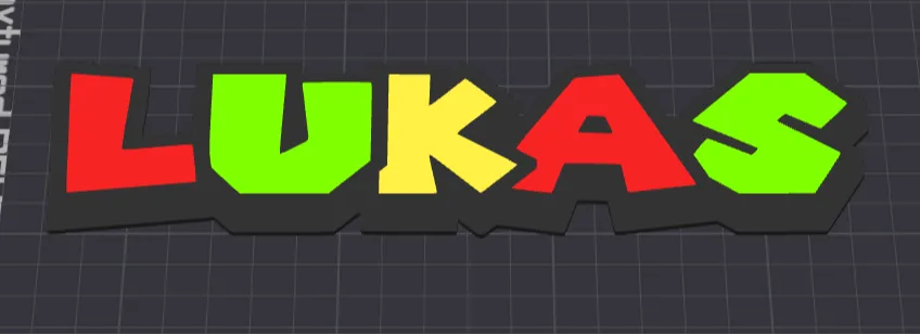 Lukas Super Mario Font by SunReal92 - MakerWorld