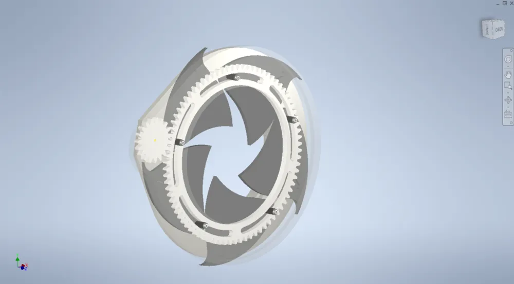 rotating iris mechanism by makinghub - MakerWorld