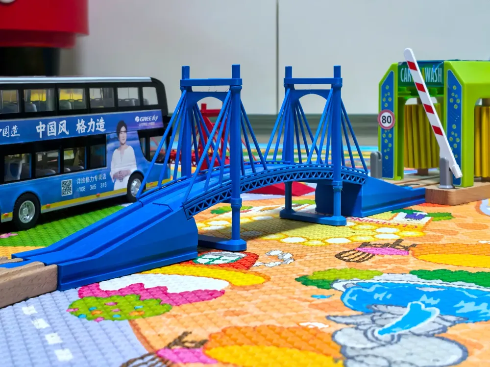 Paw Patrol Adventure Bay Bridge Track, compatible with IKEA, BRIO, Hape ...