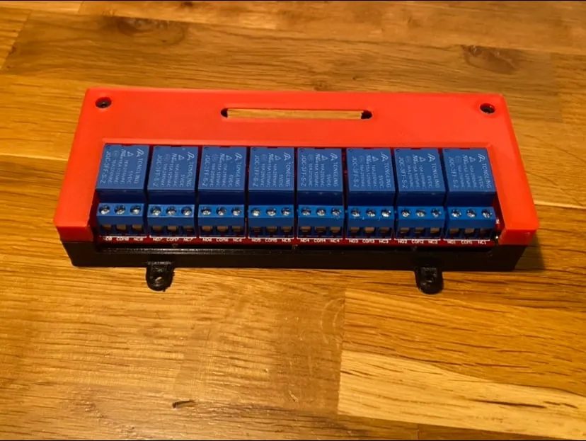 8 channel relay board case - Free 3D Print Model - MakerWorld