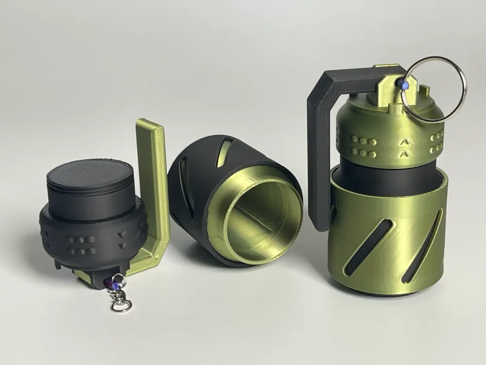 Grenade Storage Box Keychain Version - Current Situation of Domestic ...
