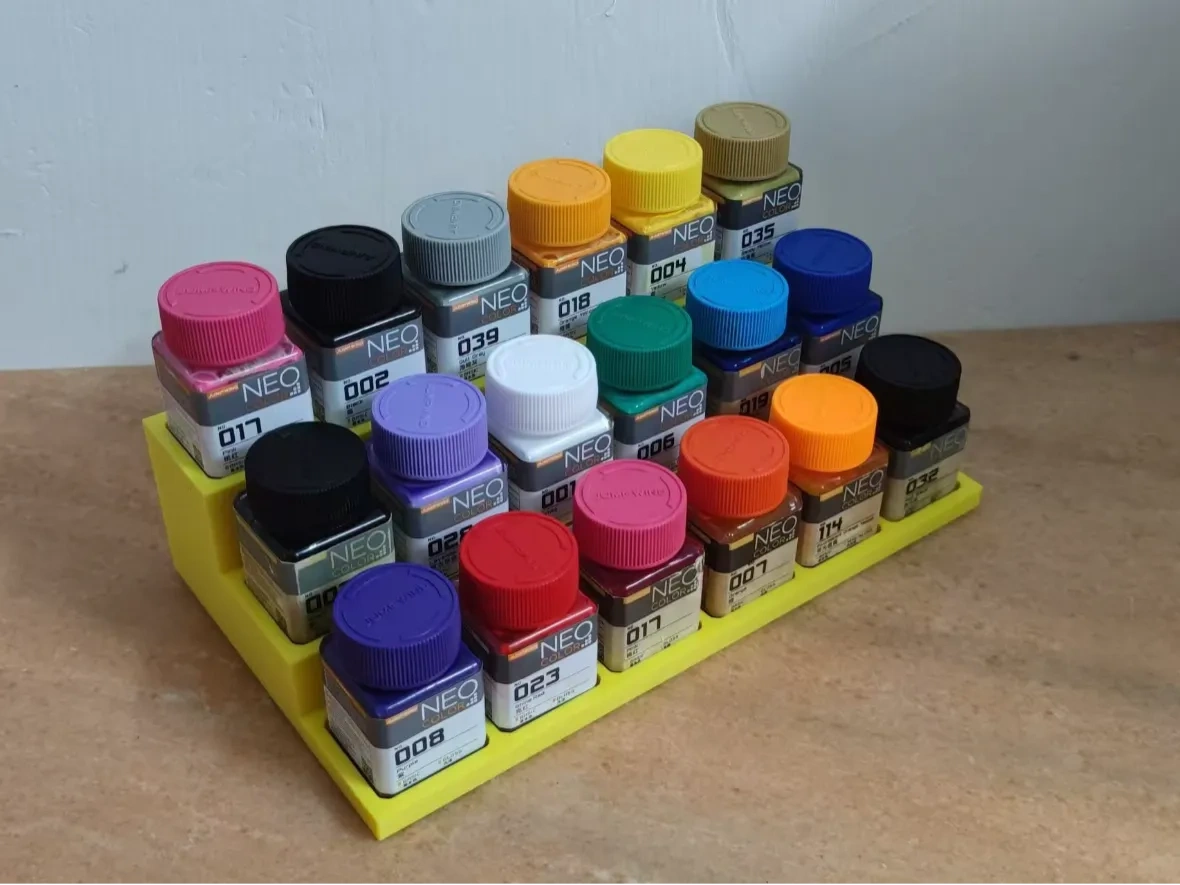 Artisan Oil Paint Storage Rack by 路萤3D打印 - MakerWorld