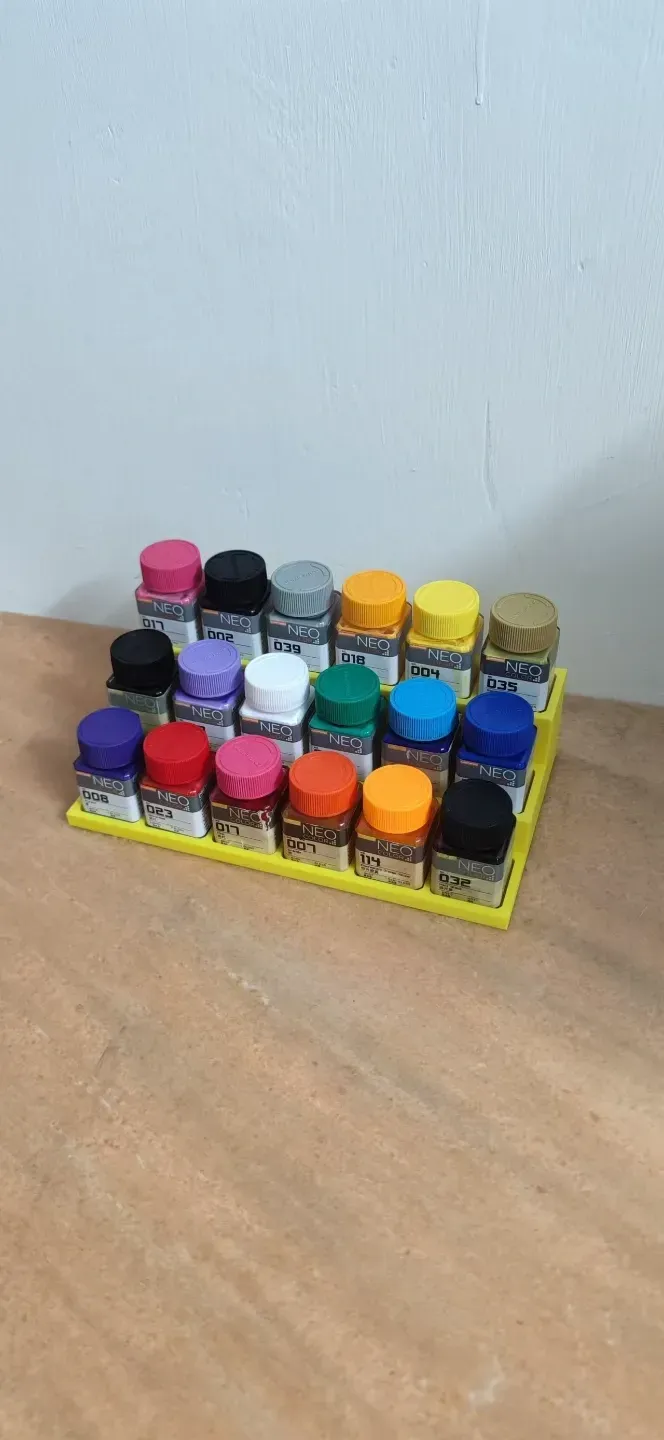 Artisan Oil Paint Storage Rack by 路萤3D打印 - MakerWorld