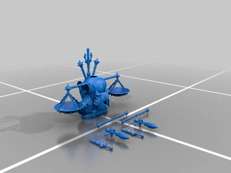 Saint Seiya Libra Cloth by Goldlibrahf MakerWorld: Download Free 3D Models