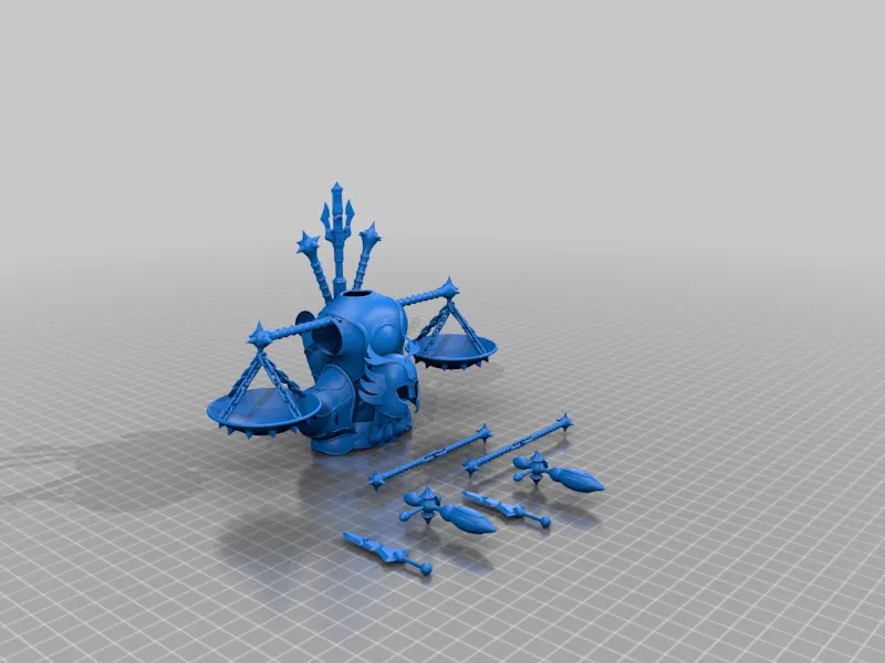 Saint Seiya Libra Cloth by Goldlibrahf MakerWorld: Download Free 3D Models