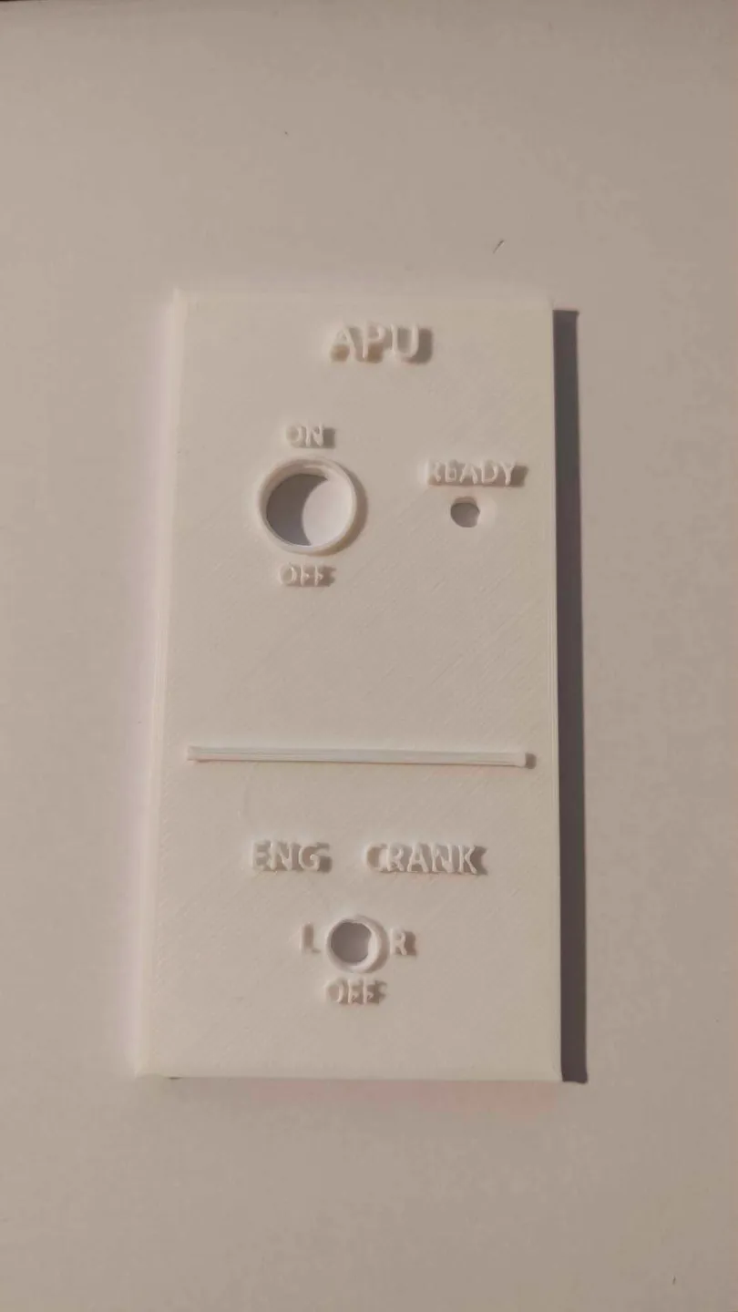 F/A-18 APU PANEL by Dejjw - MakerWorld