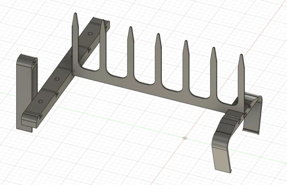 Modular bird spikes by Grappeq MakerWorld: Download Free 3D Models