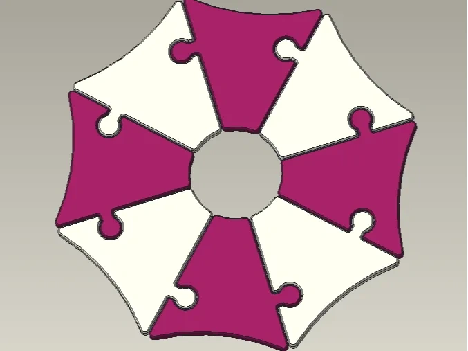 Polygonal Puzzle - Series 2 - B - Octagon - Brain Teaser - Can be ...