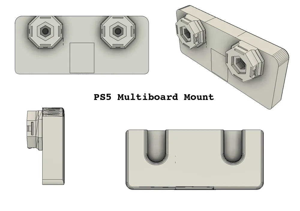 PS5 Controller Mount for the Multiboard by itssunnyb - MakerWorld
