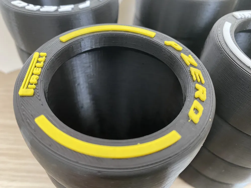 F1 Tires Penholder / Toolbox - Free 3D Print Model - MakerWorld