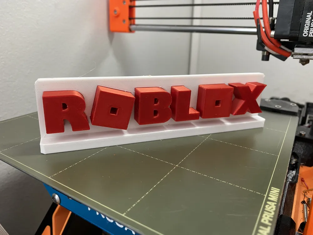 Roblox Logo by BTR3D. MakerWorld: Download Free 3D Models