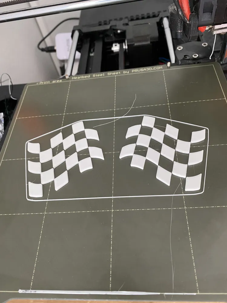 Racing Flag / F1 by BTR3D. MakerWorld: Download Free 3D Models
